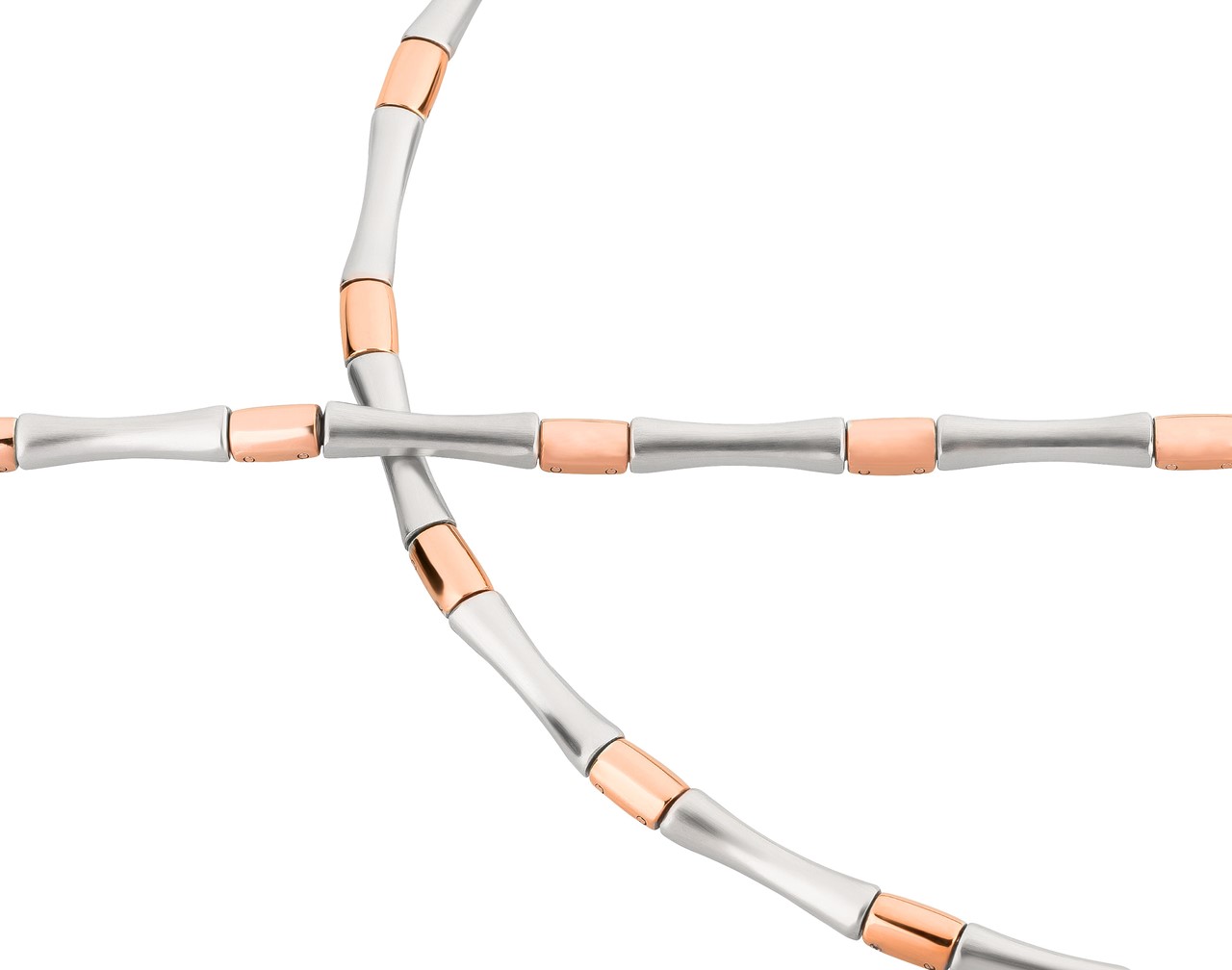 Mabro Steel . Edelstahl Collier 45cm PVD-gelb